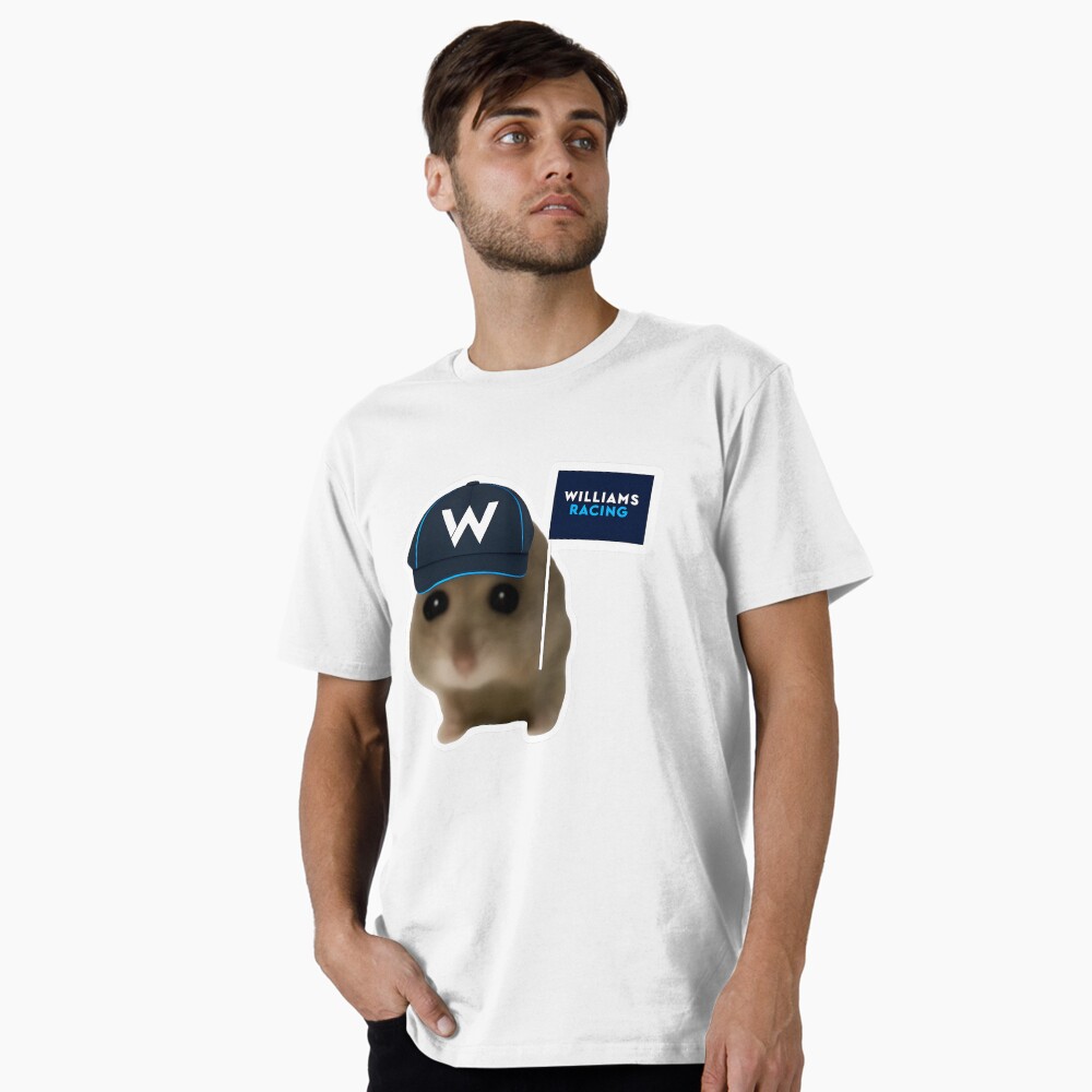 "F1 Williams Racing Hamster" Sticker for Sale by R1ch0c | Redbubble