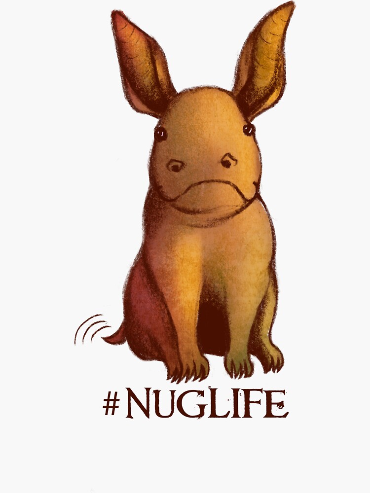 "Nug Life Dragon Age Sticker" Sticker for Sale by Sh00kspeared | Redbubble