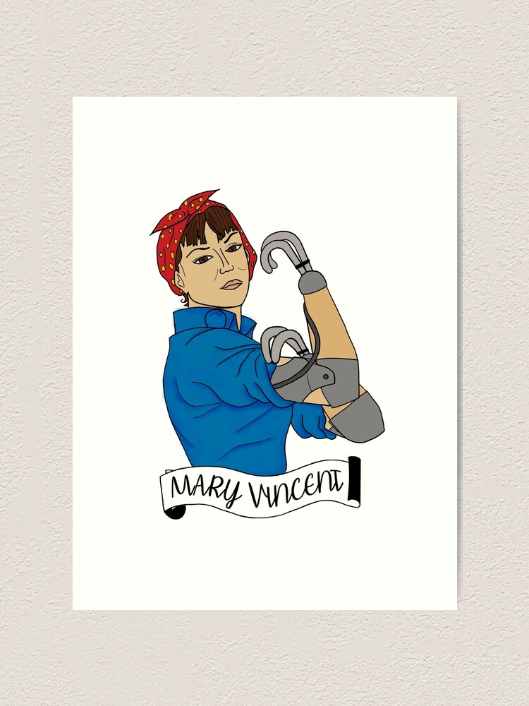 "Mary Vincent - MFM Survivor" Art Print for Sale by MoleyandMustard ...