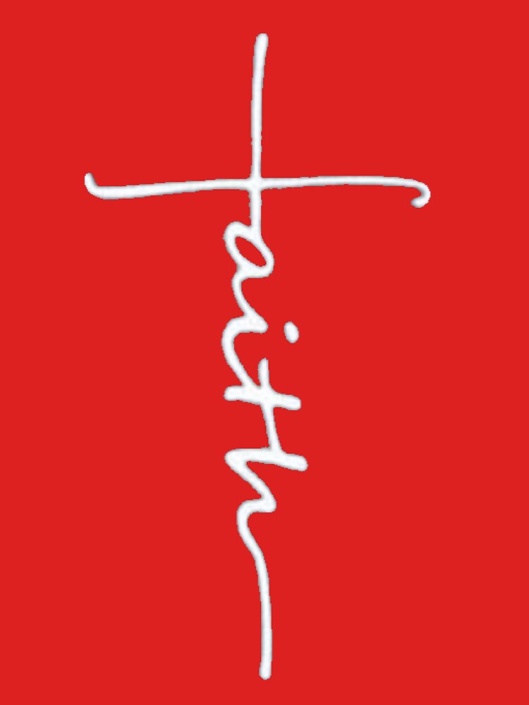 "Faith Cross" T-shirt for Sale by Joyfultees | Redbubble | faith t ...