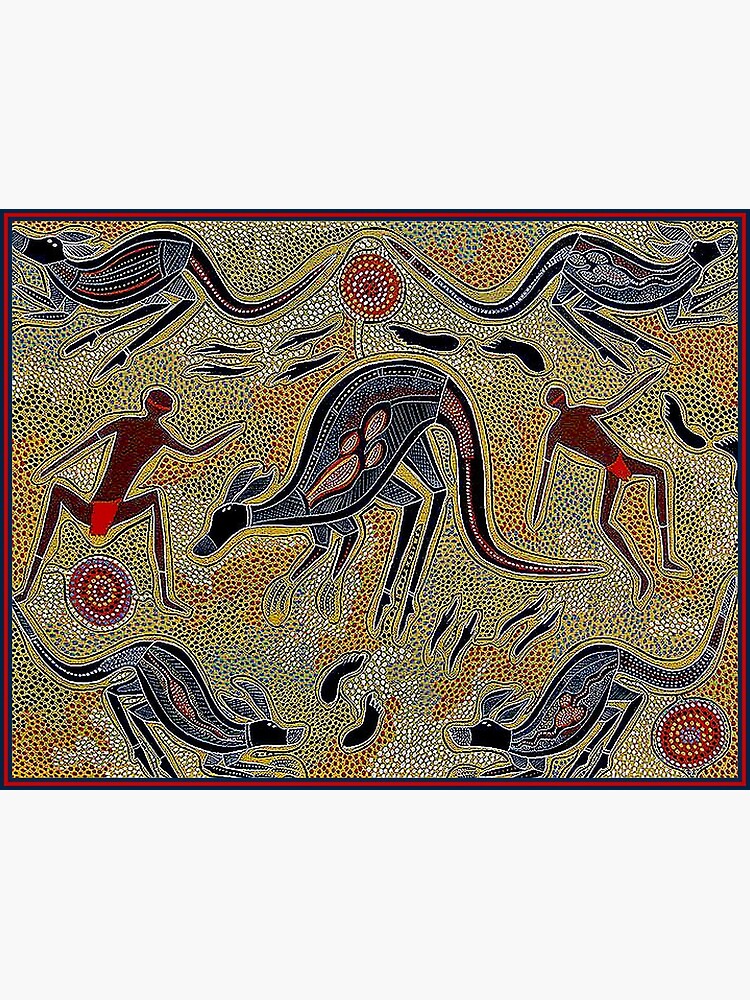 "AUSTRALIAN ABORIGINAL : Vintage Art Print" Poster for Sale by ...