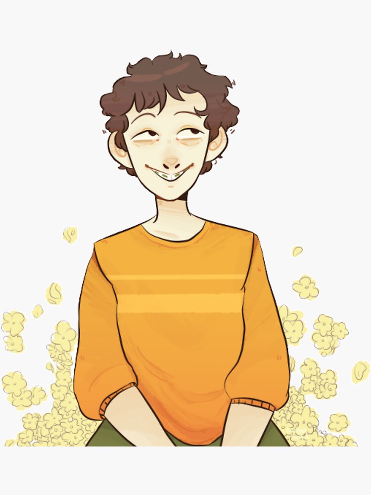 "Jimmy Valmer " Sticker by JustPeachy69 | Redbubble