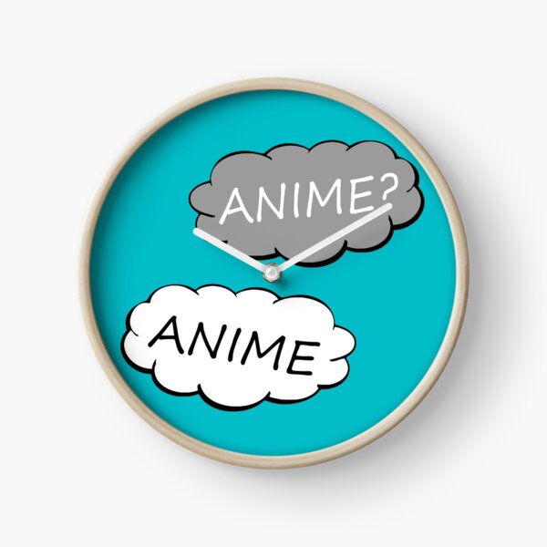 Anime Clocks | Redbubble