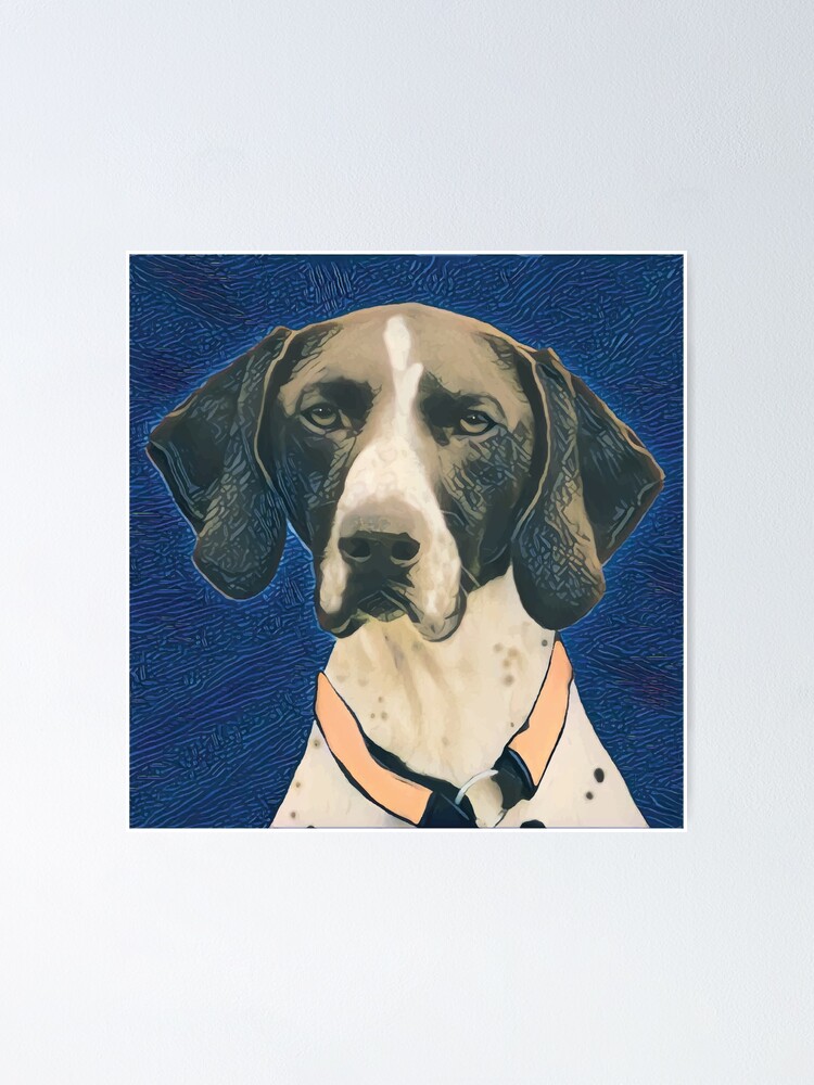 "GSP Blue Fracture Design" Poster by Zulusneakr | Redbubble