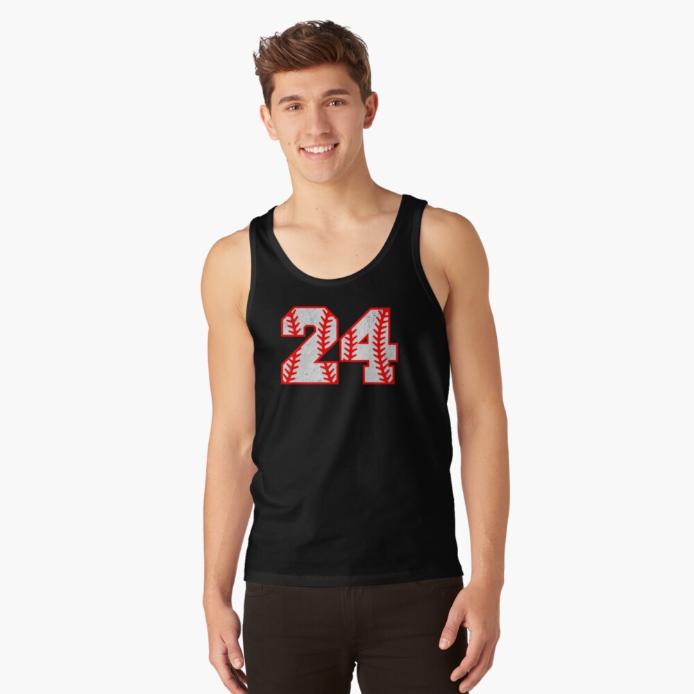 "Baseball Number 24" Sticker for Sale by youtaag | Redbubble