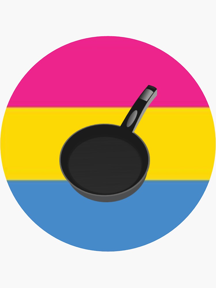 "Pan Pride" Sticker for Sale by DoctorLes | Redbubble