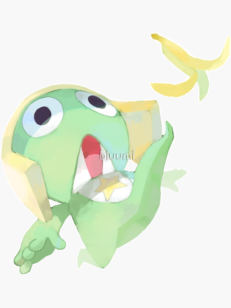 "keroro Gunso" Sticker for Sale by bluumi | Redbubble