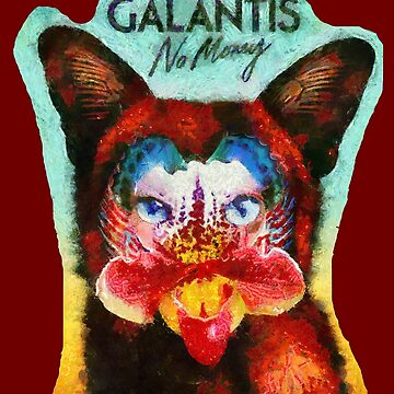 "GALANTIS" Sticker for Sale by sandrajenkins | Redbubble