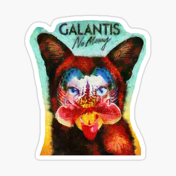 "GALANTIS" Sticker for Sale by sandrajenkins | Redbubble