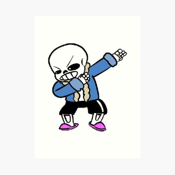 "sans dabbing" Art Print for Sale by Monkey2717 | Redbubble
