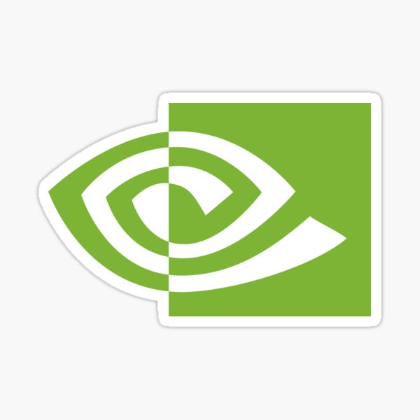 "Nvidia" Sticker by BaptDR | Redbubble