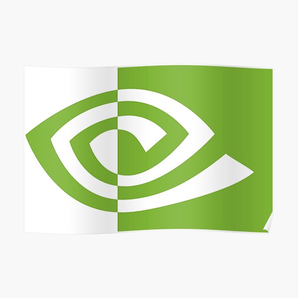 "Nvidia" Poster for Sale by BaptDR | Redbubble