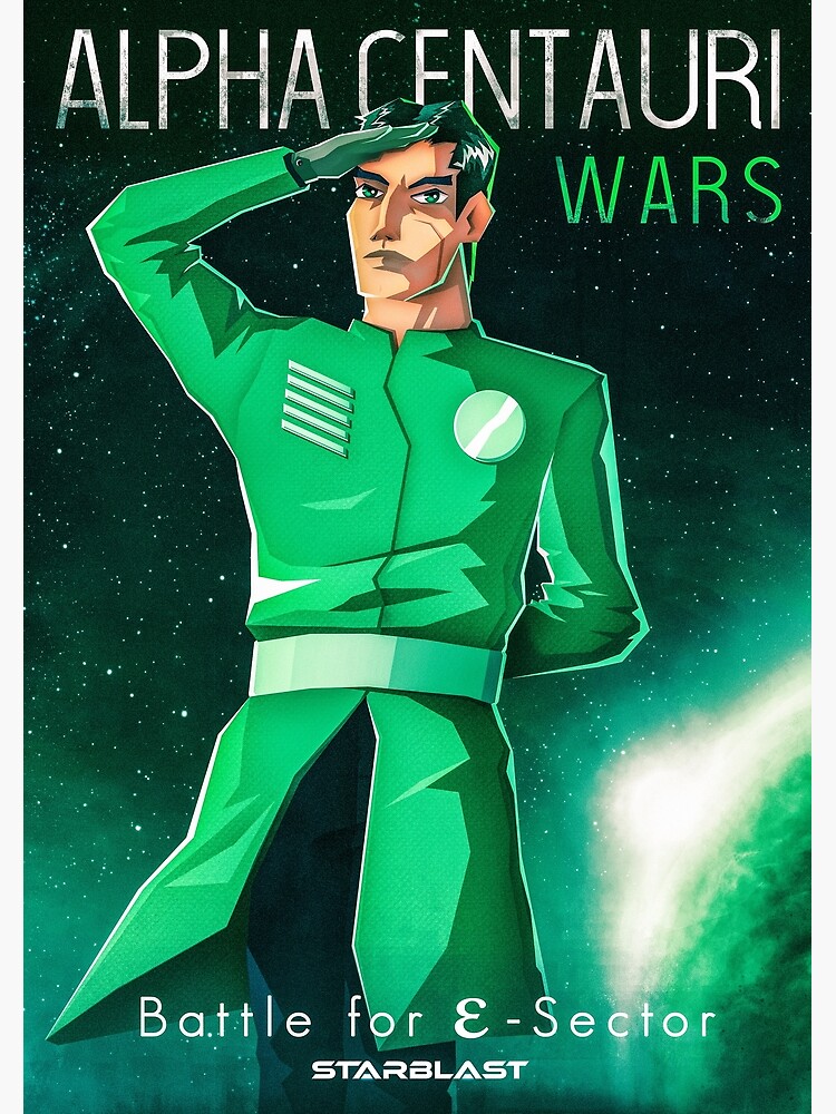 Poster « Alpha Centauri Wars - Bataille pour le secteur électronique ...