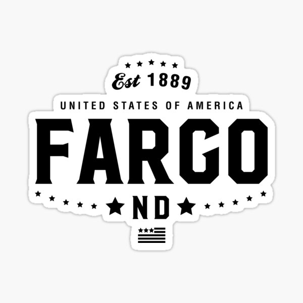 "Fargo North Dakota ND State City Pride Home Vacation Road Trip ...