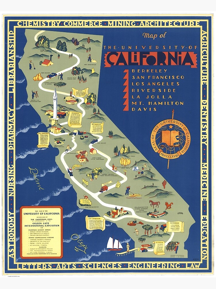 California Berkeley Map BERKELEY CAMPUS UNIVERSITY OF CALIFORNIA,