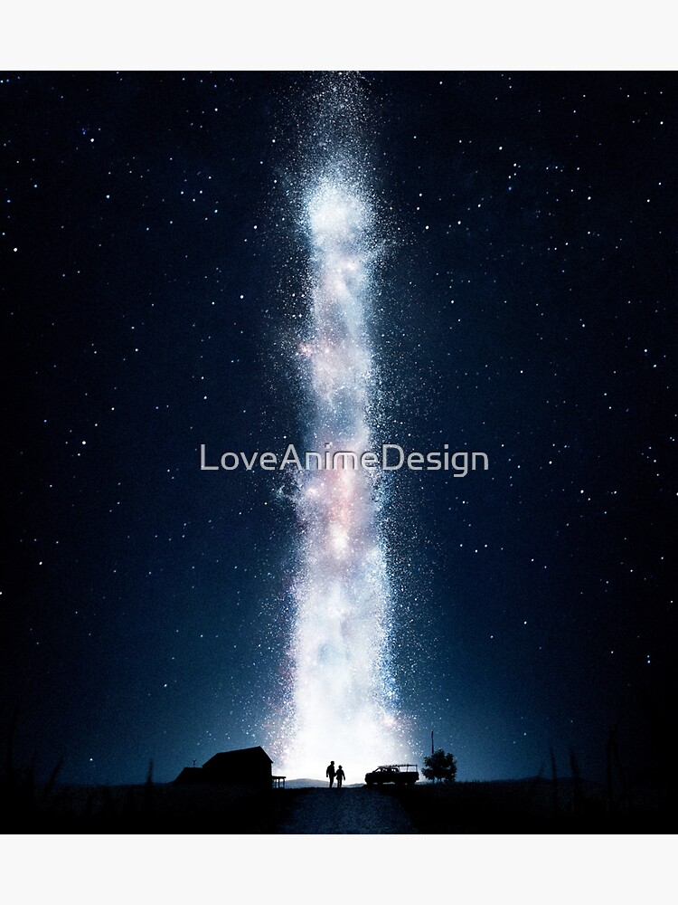 "Interstellar" Sticker for Sale by LoveAnimeDesign | Redbubble