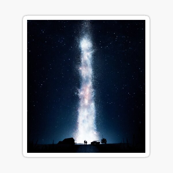 "Interstellar" Sticker for Sale by LoveAnimeDesign | Redbubble
