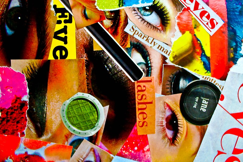 "makeup collage" by nickeycimm | Redbubble