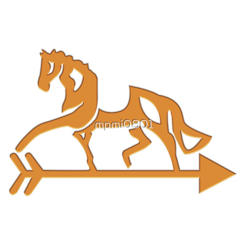 "Horse and Arrow" by mpmi0801 | Redbubble