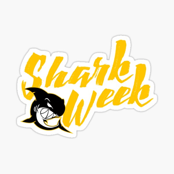 "Shark Week" Sticker for Sale by WorldOfTeesUSA | Redbubble