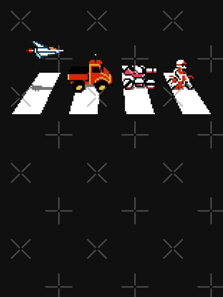 "8-Bit Road (Vehicles)" T-shirt for Sale by CCCDesign | Redbubble ...