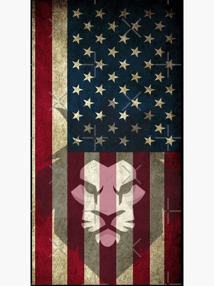 "American Lion" Poster for Sale by HiddenStar02 | Redbubble