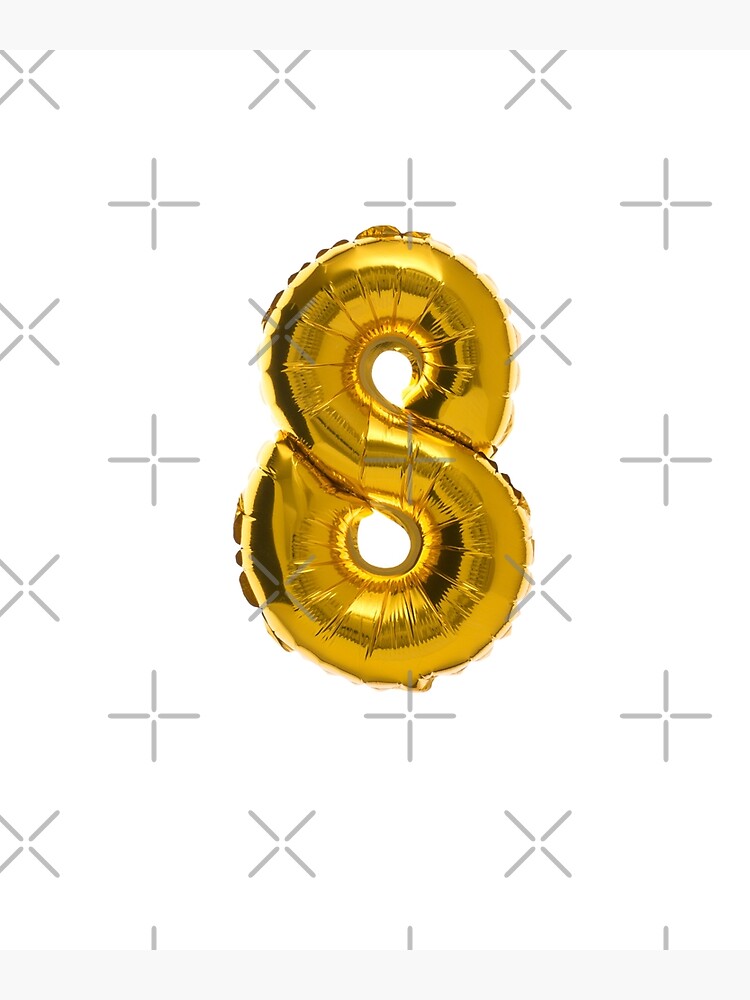 "8: Golden balloon" Poster for Sale by fritzlang | Redbubble