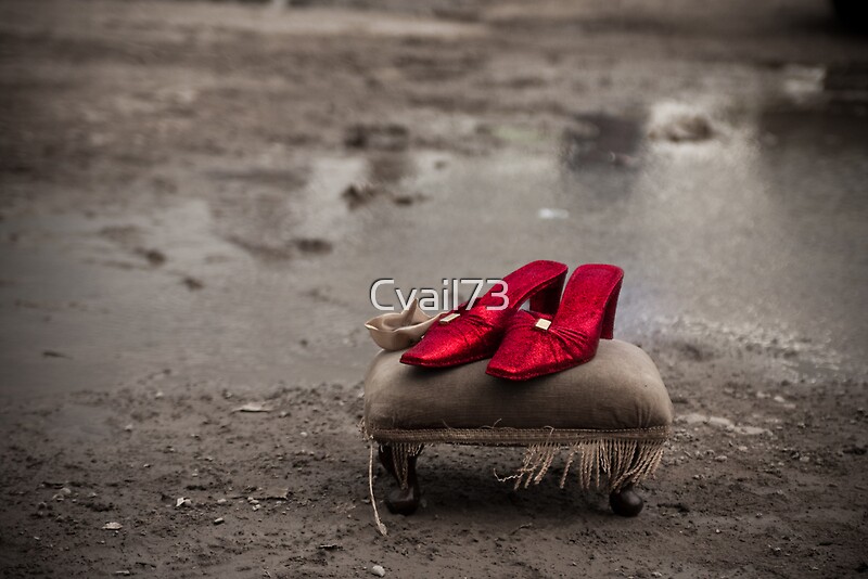 "Ruby Red slippers" by Cvail73 | Redbubble