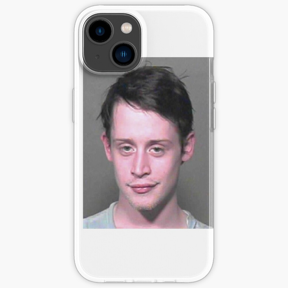 "Macaulay Culkin mugshot" iPhone Case for Sale by kornfan311 | Redbubble