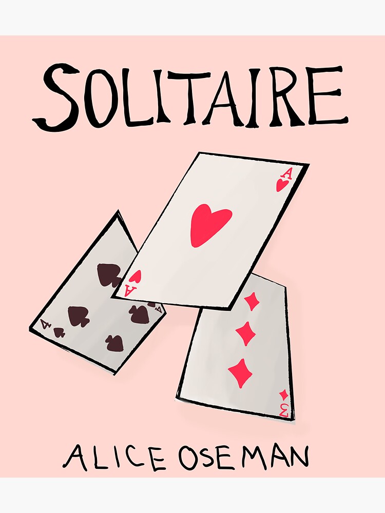 "Solitaire Art Cover Variation" Sticker for Sale by octaviandraws ...