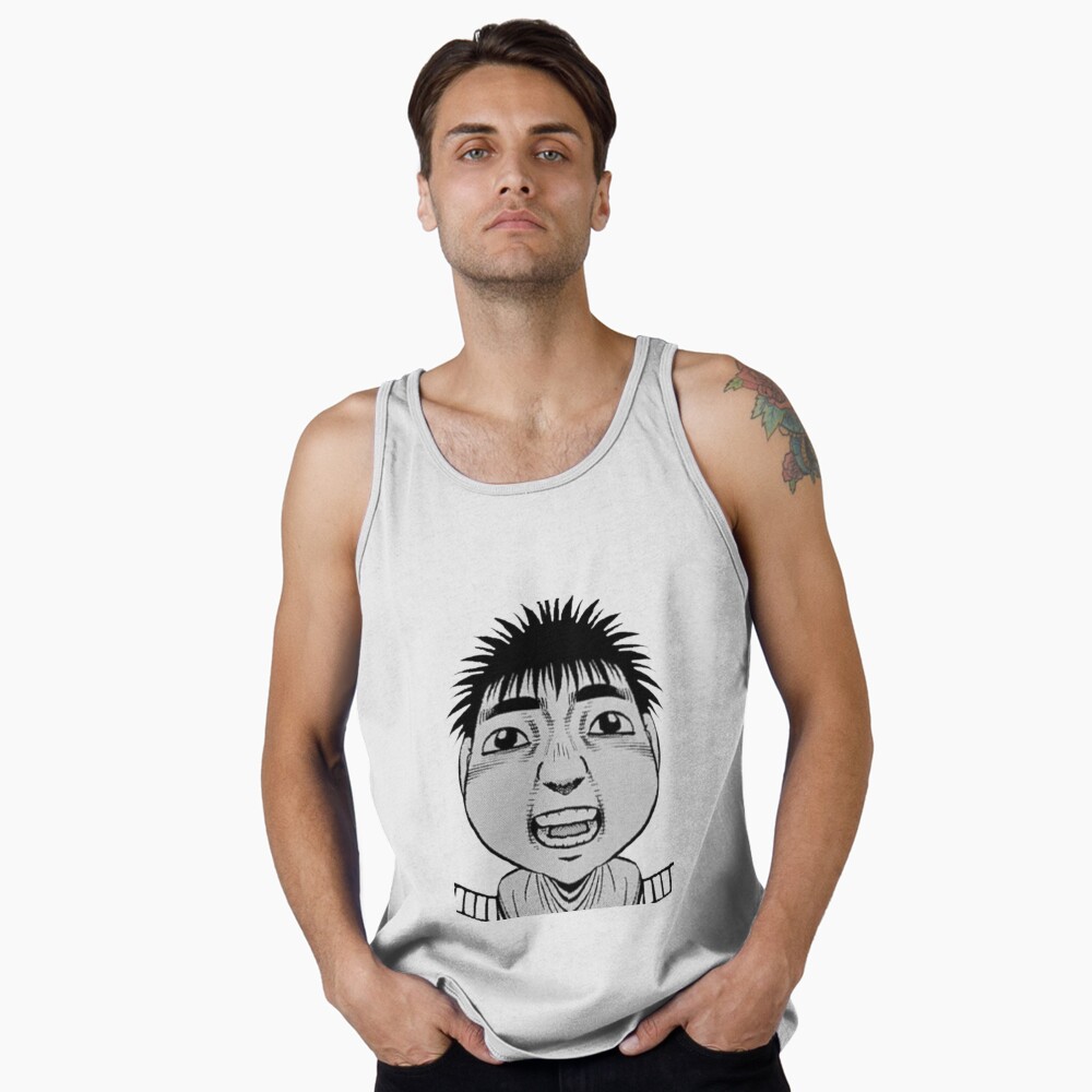 "Shocked Boxing Face | Ippo Meme Shirt" Sticker for Sale by ...