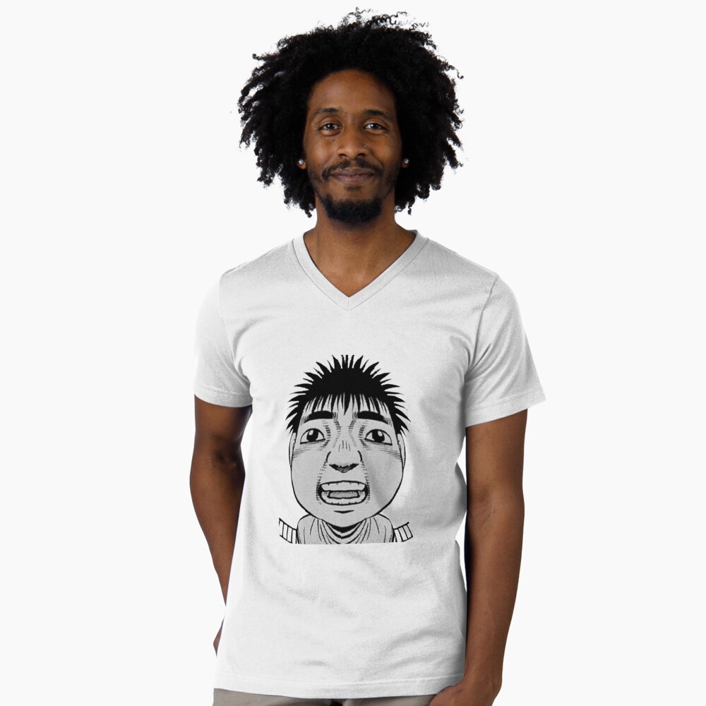 "Shocked Boxing Face | Ippo Meme Shirt" Sticker for Sale by ...