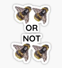 Honeybee Quote Stickers | Redbubble