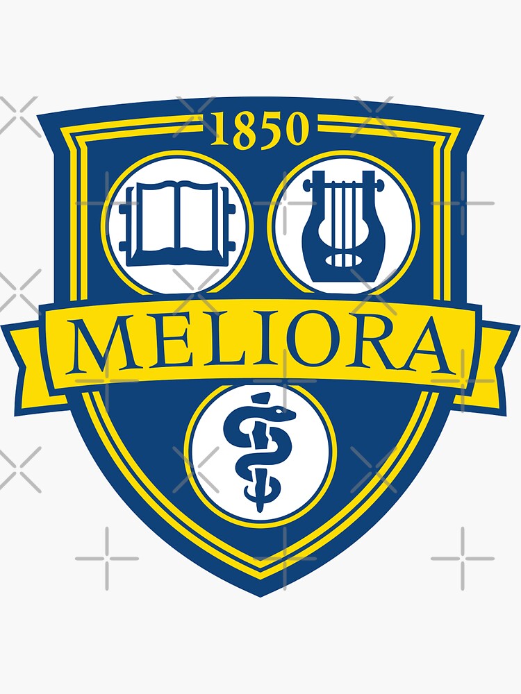 "UR Meliora Logo" Sticker for Sale by maciemarcello | Redbubble