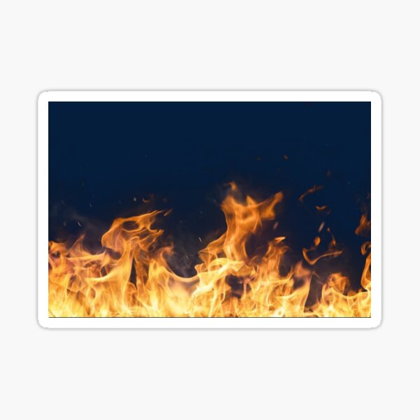"Fire" Sticker by trapqueenautumn | Redbubble