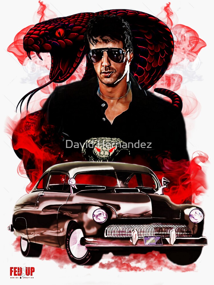 "Cobra 1986" Sticker for Sale by dhernandez2156 | Redbubble