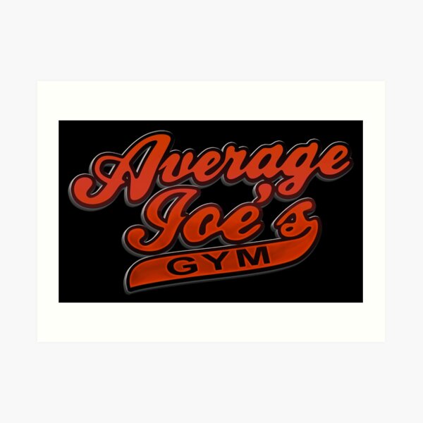 Average Joes Gym Wall Art | Redbubble