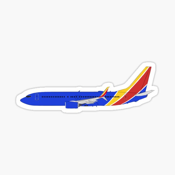 Boeing 737 Stickers | Redbubble