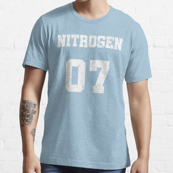 "Element Nitrogen Chemistry Chemist Tee Shirt Funny Nerd Geek Design ...