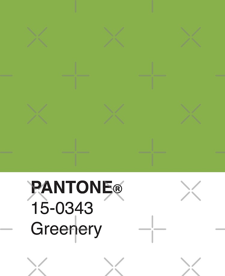 "PANTONE 15-0343 Greenery Color Palette" iPad Case & Skin for Sale by ...