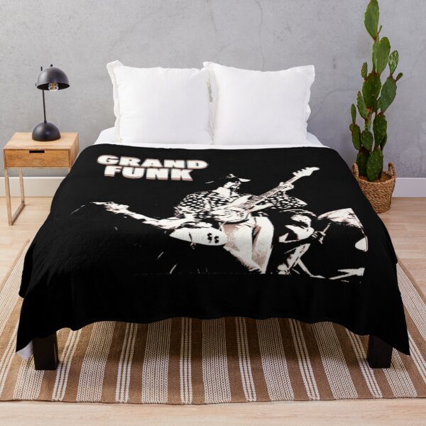 Grand Funk Discogs Throw Blankets for Sale | Redbubble