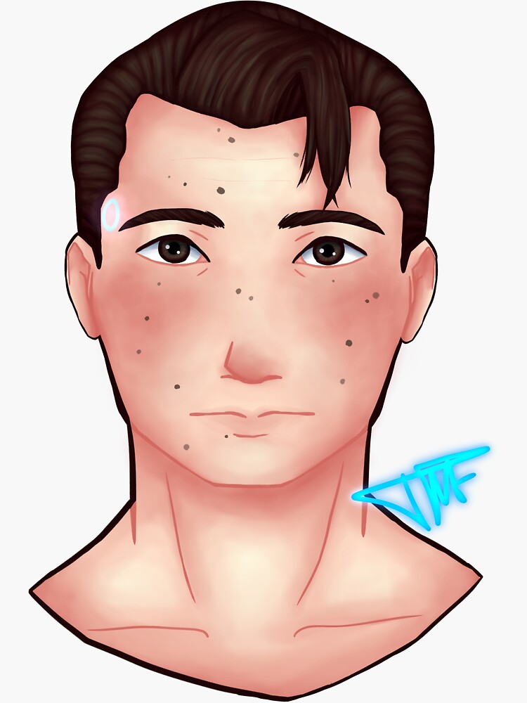 "Connor, the beautiful android sent by Cyberlife (Detroit Become Human ...