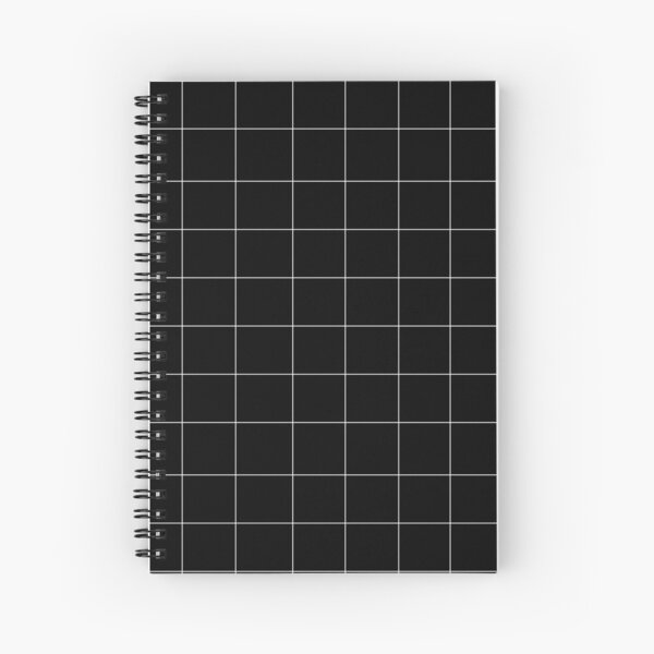 Checkered Spiral Notebooks | Redbubble