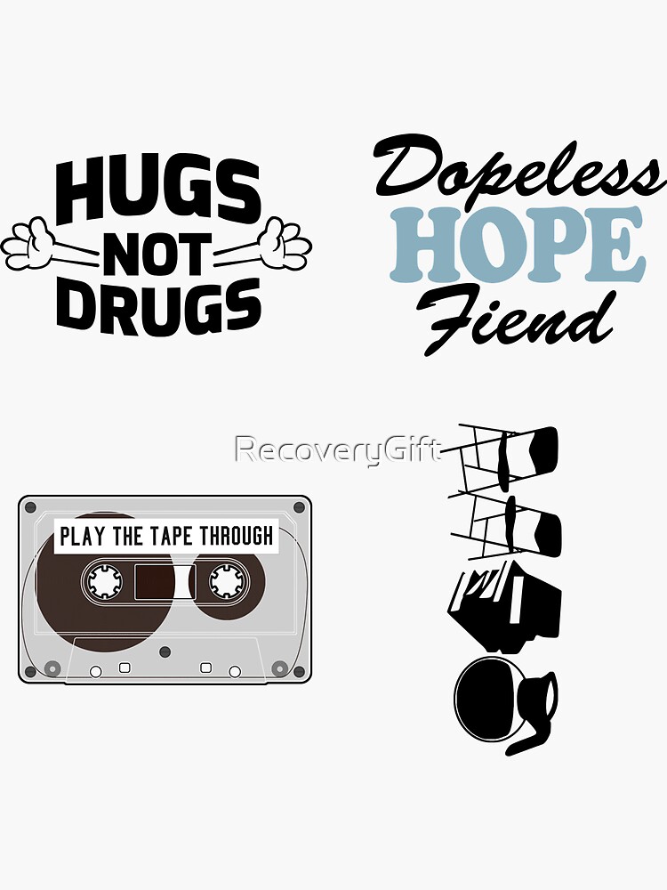 "12 Step Recovery Sticker Pack" Sticker for Sale by RecoveryGift ...