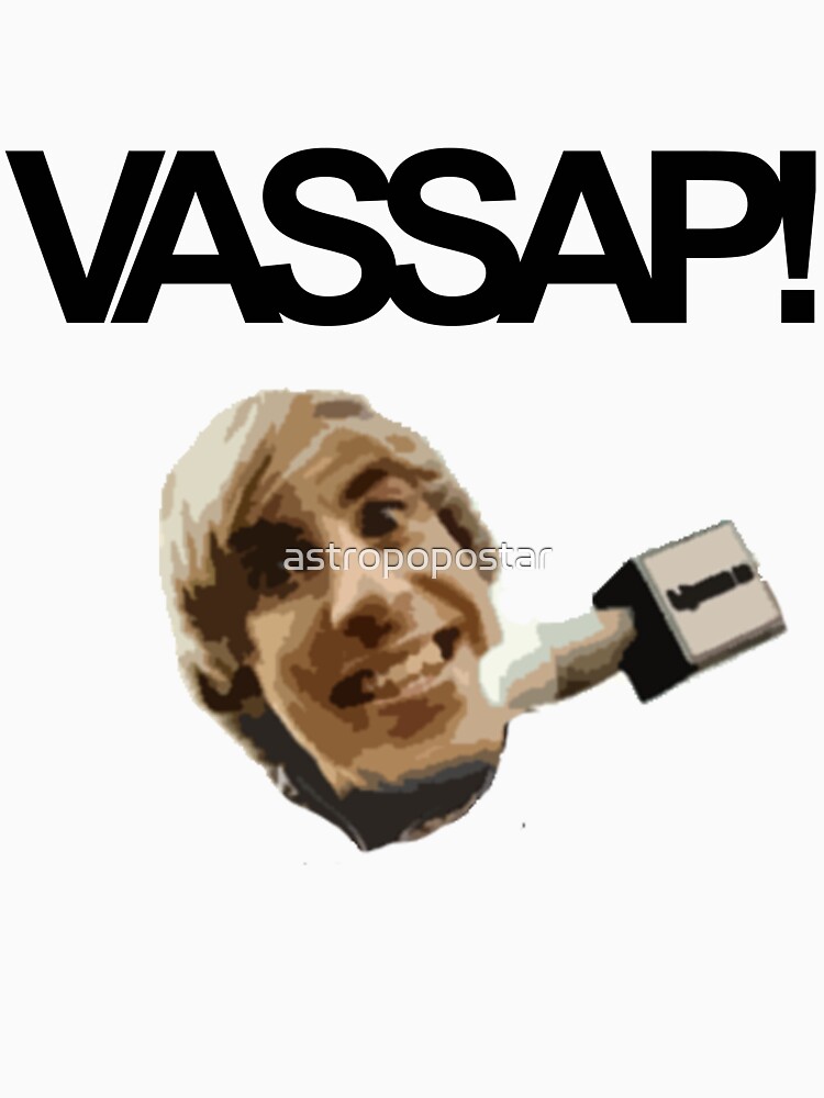 "VASSAP!" T-shirt for Sale by astropopostar | Redbubble | movie t ...