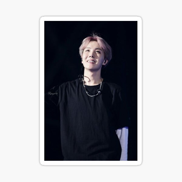 "BTS - JHope Sticker" Sticker for Sale by Magalyv98 | Redbubble