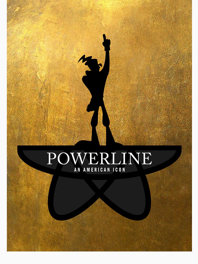 "Powerline - An American Icon" T-shirt for Sale by MrPieCrust ...