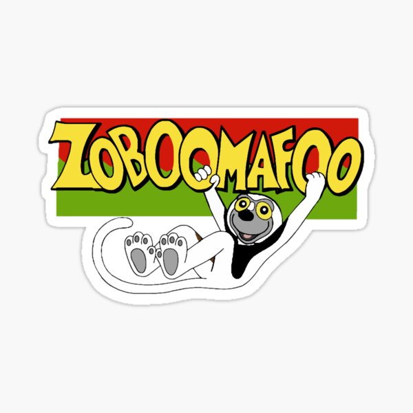 Zoboomafoos Logo Sticker For Sale By Haredemar Redbubble