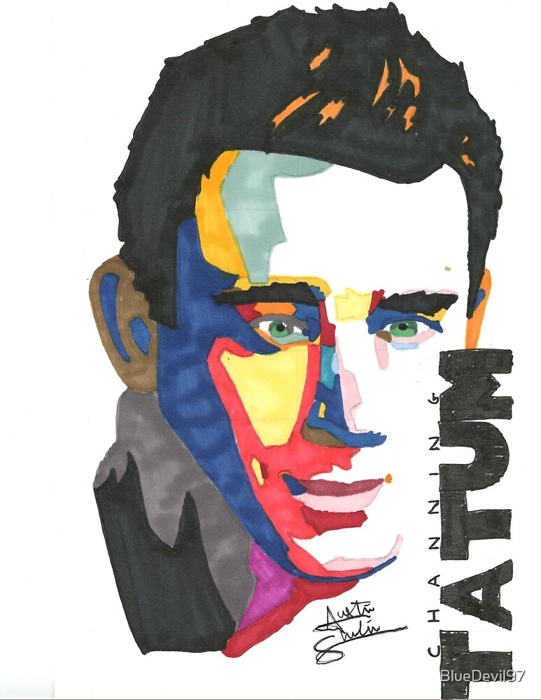 "Channing Tatum - Vector" by BlueDevil97 | Redbubble