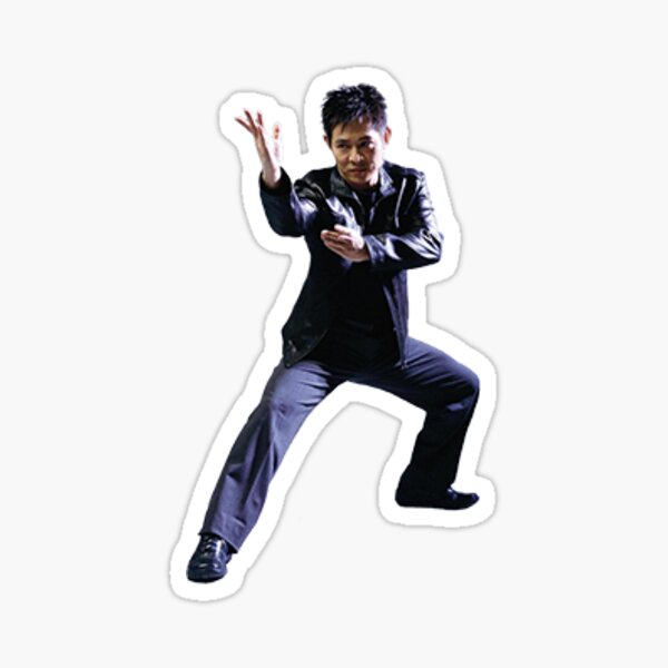 "Jet Li" Sticker for Sale by leologie | Redbubble